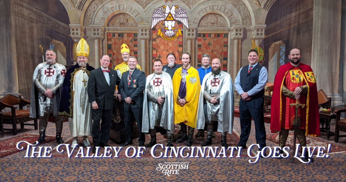 Scottish Rite, NMJ | The Valley of Cincinnati Goes Live!